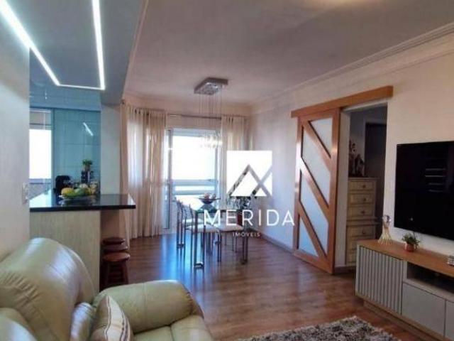 Apartamento com 3 quartos à venda, 110 m² por R$ 795.000 Vila Valparaíso Santo André/SP