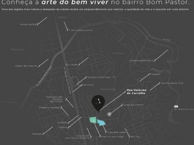 Apartamento com 3 quartos à venda, 129 m² por R$ 1.225.000 Bom Pastor Juiz d