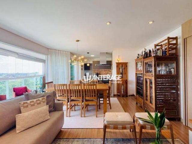 Apartamento com 3 quartos à venda, 122 m² por R$ 1.270.000 Ecoville Curitiba/PR