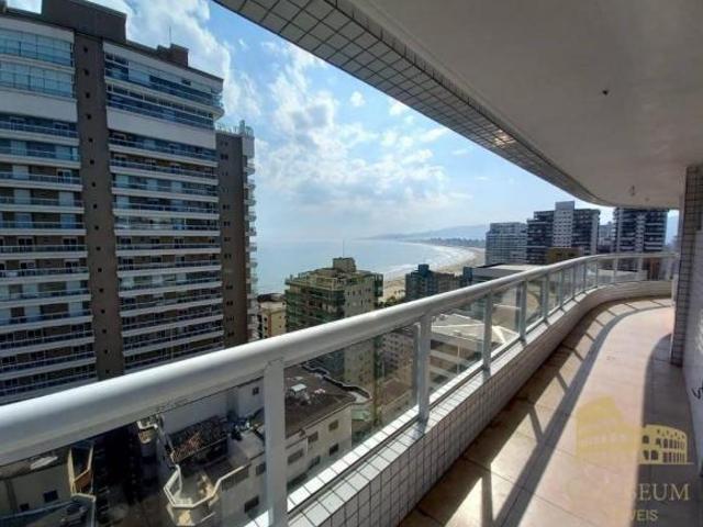 Apartamento com 3 dormitórios à venda, 144 m² por R$ 2.010.000,00 Canto do Forte Praia Grande/SP