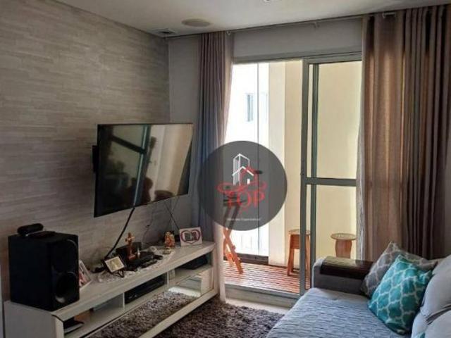 Apartamento com 3 quartos à venda, 67 m² por R$ 425.000 Vila Homero Thon Santo André/SP