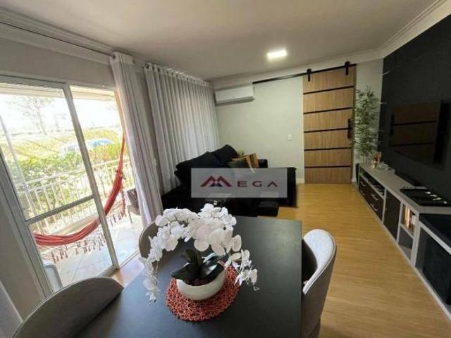 Apartamento com 3 quartos à venda, 76 m² por R$ 690.000 Condomínio Avalon II Loteamento Center S