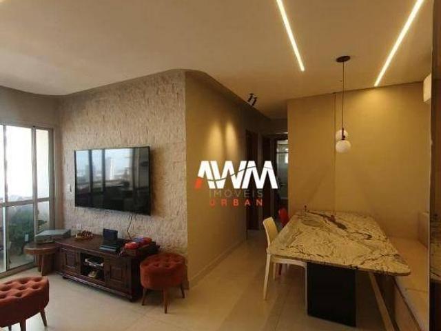 Apartamento com 3 quartos à venda, 77 m² por R$ 570.000 Parque Amazônia Goiânia/GO
