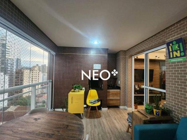 Apartamento com 3 quartos à venda, 87 m² por R$ 1.275.000 Pompéia Santos/SP