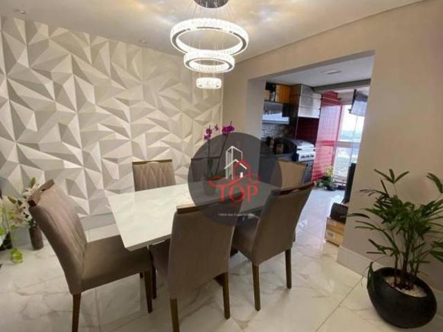 Apartamento com 3 quartos à venda, 91 m² por R$ 1.000.000 Vila Assunção Santo André/SP