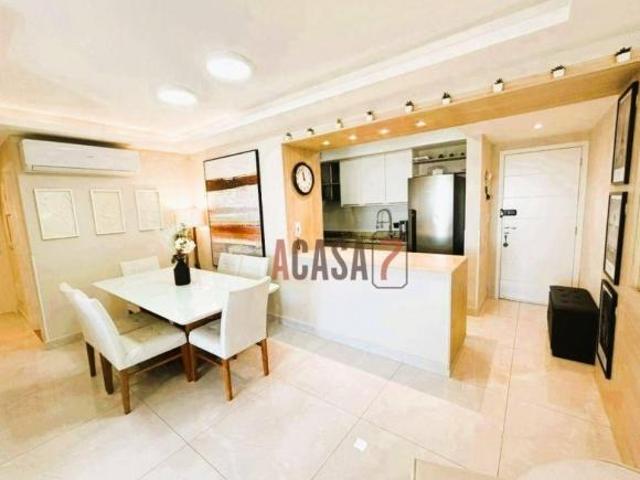 Apartamento com 3 quartos à venda, 98 m² | Mobiliado | Varanda Gourmet Edifício Cannes Sorocaba