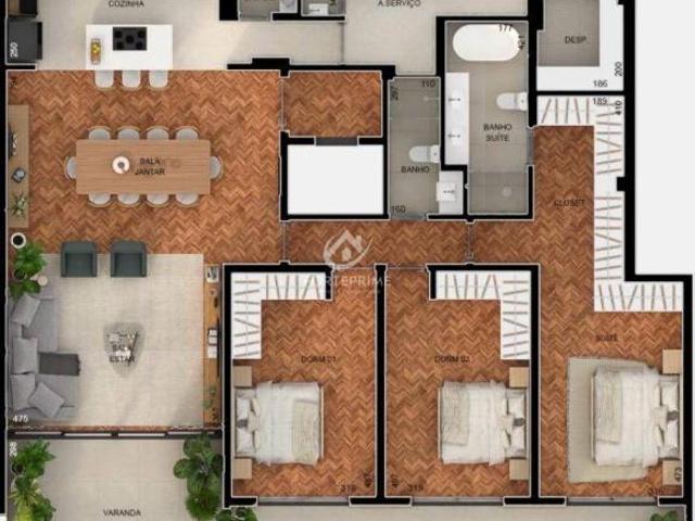 Apartamento com 3 Quartos à Venda, Consolação São Paulo