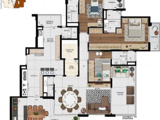 Apartamento com 3 quartos à venda em Campestre SP