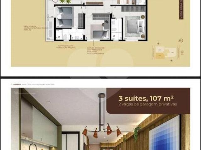 Apartamento com 3 quartos à venda em Boqueirão SP