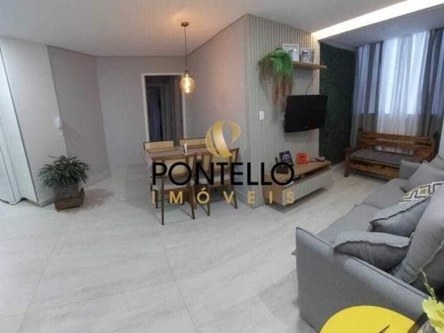 Apartamento com 3 quartos à venda em Belo Horizonte, no bairro Manacás
