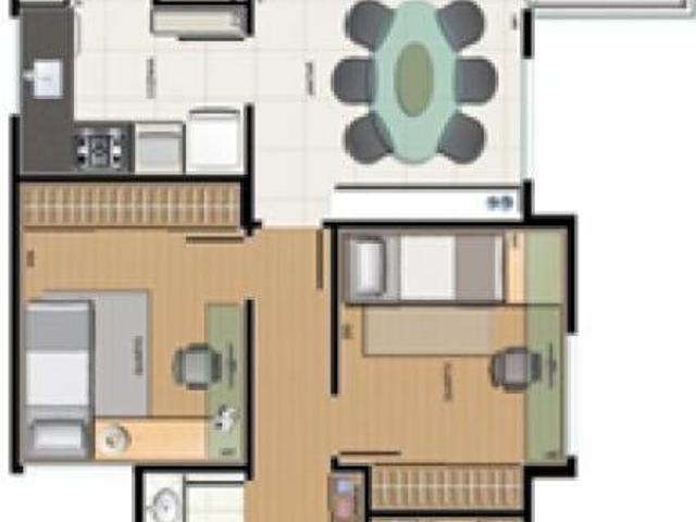 Apartamento com 3 quartos à venda em Belo Horizonte, no bairro Buritis