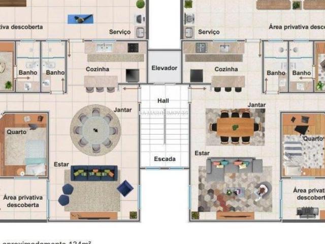 Apartamento com 3 quartos à venda em Belo Horizonte, no bairro Diamante