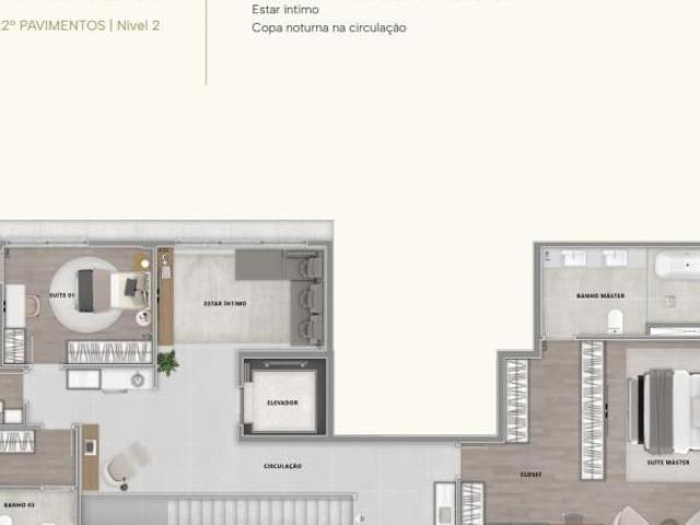 Apartamento com 3 quartos à venda em Belo Horizonte, no bairro Lourdes