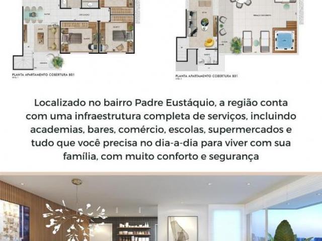 Apartamento com 3 quartos à venda em Belo Horizonte, no bairro Padre Eustáquio