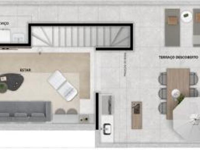 Apartamento com 3 quartos à venda em Belo Horizonte, no bairro Santo Antônio