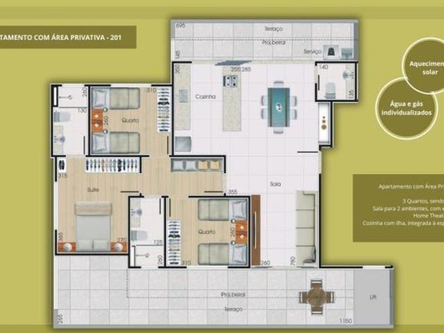 Apartamento com 3 quartos à venda em Belo Horizonte, no bairro Vila Paris