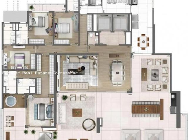 Apartamento com 3 quartos à venda em São Paulo, no bairro Vila Olimpia