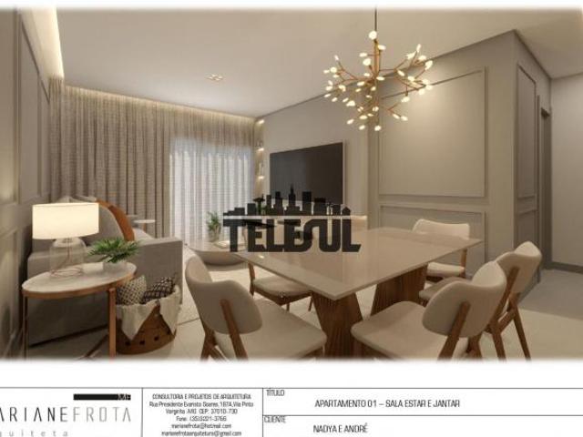Apartamento com 3 quartos à venda em Varginha, no bairro Jardim Andere