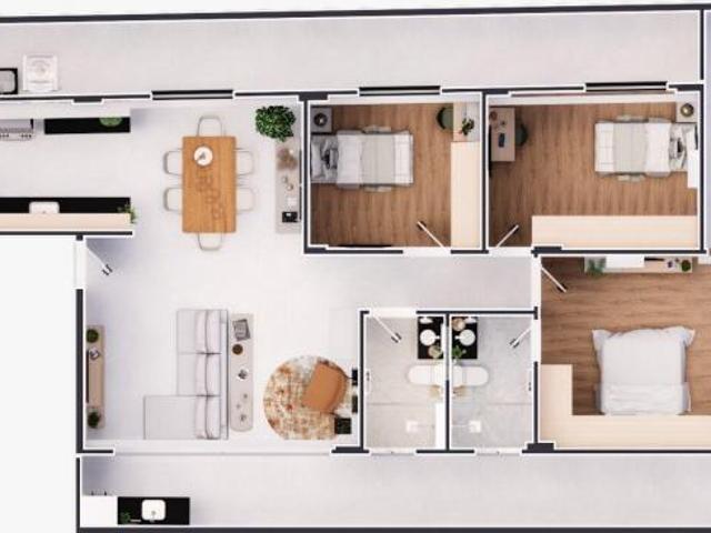 Apartamento com 3 quartos à Venda, Parque Recanto da Hípica Conselheiro Lafaiete