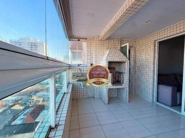 Apartamento com 3 quartos com vista mar em Praia Grande