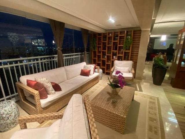 Apartamento com 3 quartos e 134 m² à venda em Jardim Olympia Condomínio Espaço Raposo Andar alto
