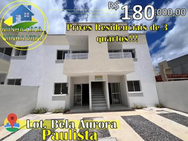 Apartamento com 3 Quartos e 1 banheiro à Venda, 57 m² por R$ 180.000