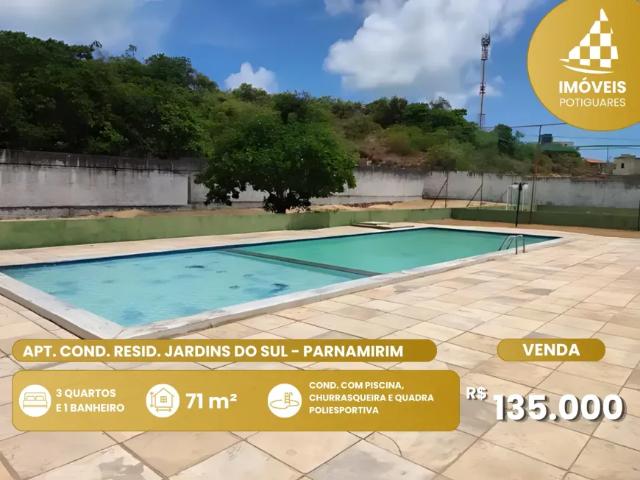Apartamento com 3 Quartos e 1 banheiro à Venda, 71 m² por R$ 135.000