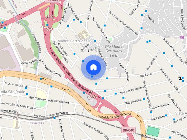 Apartamento com 3 quartos para alugar em Belo Horizonte, no bairro Madre Gertrudes
