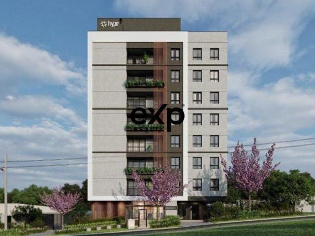 Apartamento com 3 quartos, suíte e sacada com churrasqueira no Bacacheri Curitiba