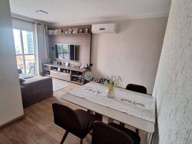 Apartamento com 3 quartos, sacada, 1 vaga à venda, 65 m² por R$ 430.000 Vila Araguaia São Paulo/