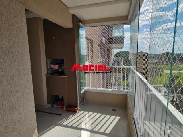 Apartamento com 3 quartos sendo uma suíte, sacada gourmet na zona sul SJC