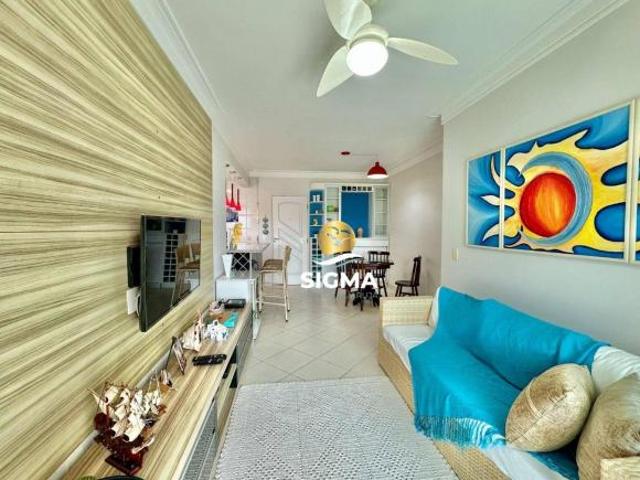 Apartamento com 3 quartos sendo 1 suíte à venda, 90 m² por R$ 850.000 Enseada Guarujá/SP