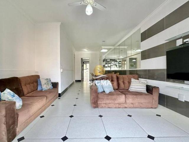 Apartamento com 3 quartos sendo 1 suíte à venda na Praia das Pitangueiras Guarujá/SP.