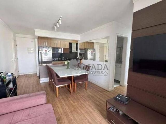 Apartamento com 3 quartos sendo 1 suíte, sacada, 1 vaga à venda, 64 m² por R$ 609.000 Vila Prudent
