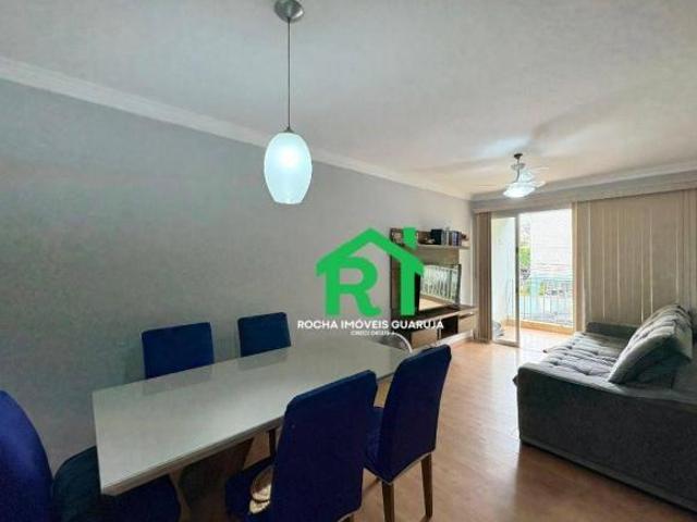 Apartamento com 3 quartos 1 suíte, 1 vaga e lazer à venda em Jardim Astúrias, Guarujá