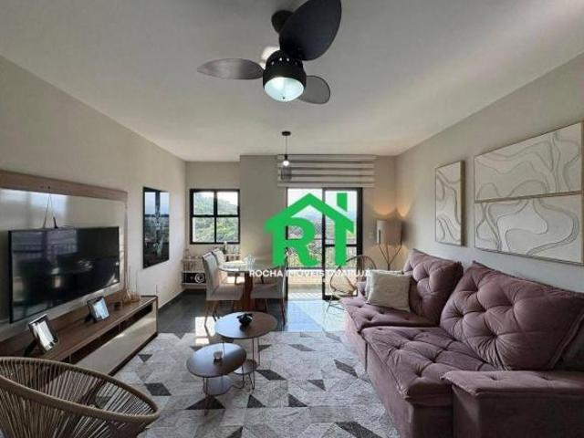 Apartamento com 3 quartos 1 suíte, 1 vaga e lazer à venda no Tombo, Guarujá