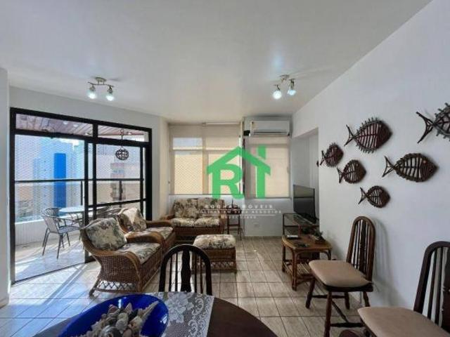 Apartamento com 3 Quartos 1 Suíte, 1 Vaga, Lazer, Jardim Astúrias, Guarujá/SP