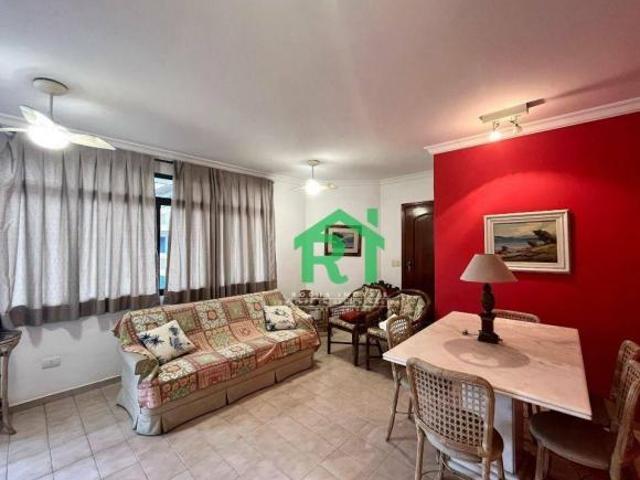 Apartamento com 3 Quartos 1 Suíte, 1 Vaga, Lazer, Jardim Astúrias, Guarujá/SP