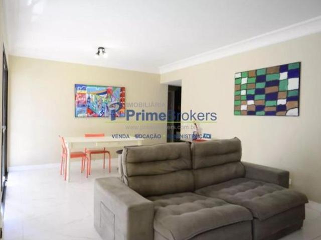 Apartamento com 3 quartos, 1 suíte e 2 vagas de 120 m² Chácara Klabin
