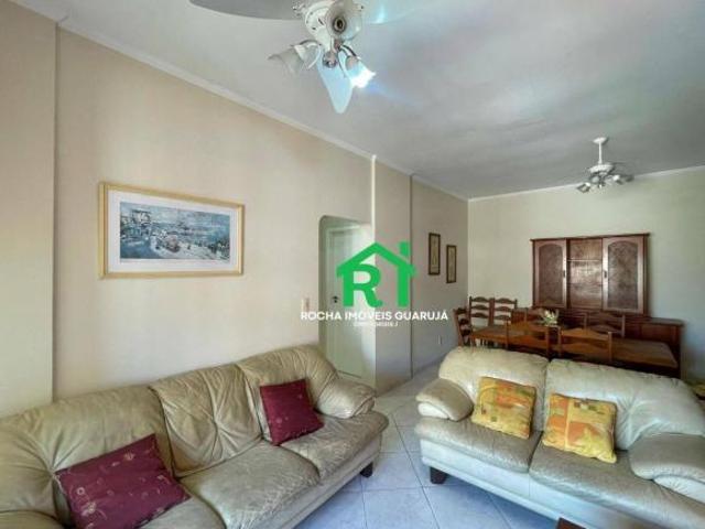 Apartamento com 2 quartos 1 suíte, sacada e 1 vaga à venda em Enseada, Guarujá