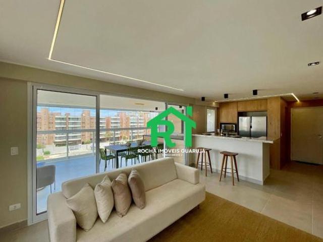 Apartamento com 3 quartos 1 suíte, varanda gourmet e 2 vagas à venda em Enseada, Guarujá