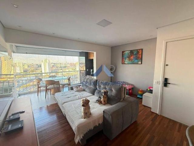 Apartamento com 3 quartos 1 suíte, varanda gourmet e 2 vagas à venda, 78 m² por R$ 940.000 Bairr