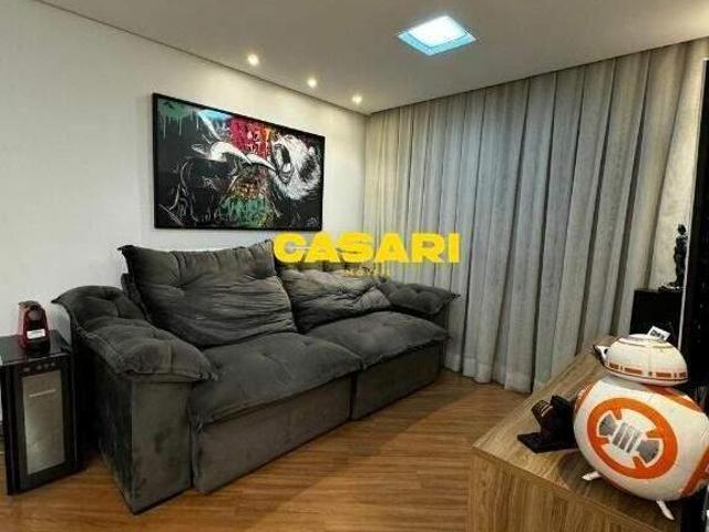 Apartamento com 3 quartos, 1 suite, varanda gourmet, 02 vagas cobertas, Jardim do Mar SBC = VAGO