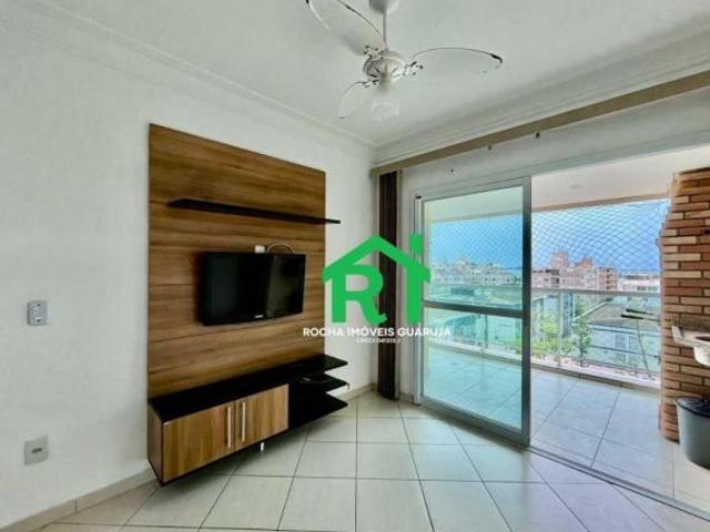 Apartamento com 3 quartos 1 suíte, varanda gourmet, 2 vagas à venda em Enseada, Guarujá