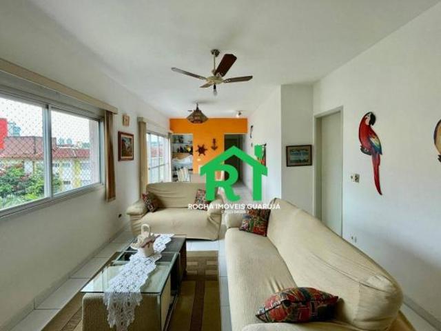 Apartamento com 3 quartos, 1 vaga e sacada à venda em Enseada, Guarujá