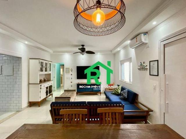 Apartamento com 3 quartos 2 suítes, espaço gourmet e 3 vagas à venda em Enseada, Guarujá