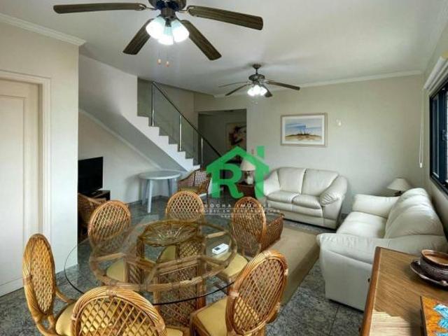 Apartamento com 3 Quartos 3 Suítes, Varanda, 2 Vagas em Praia da Enseada, Guarujá