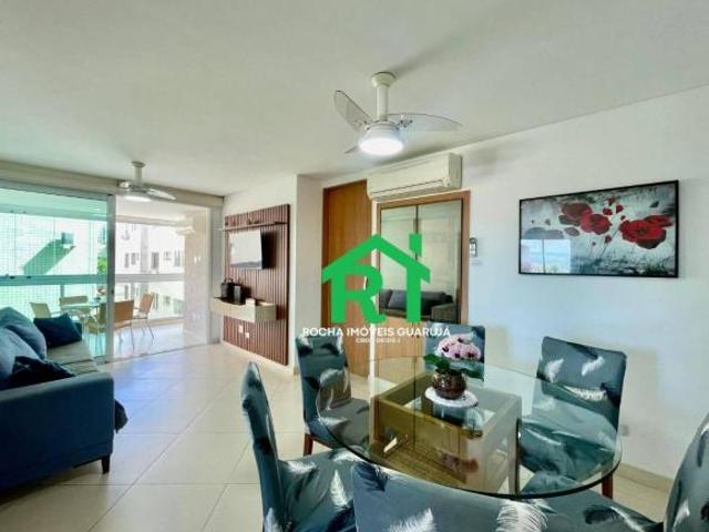 Apartamento com 3 quartos 3 suítes, varanda gourmet e 2 vagas à venda em Enseada, Guarujá