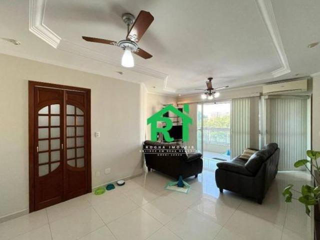 Apartamento com 3 quartos 3 suítes, 1 vaga e lazer à venda em Jardim Astúrias, Guarujá
