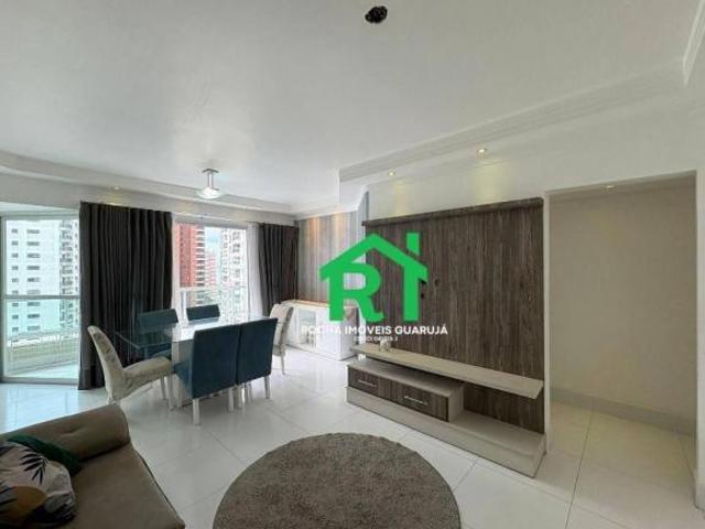 Apartamento com 3 quartos 3 suítes, 1 vaga e lazer à venda em Jardim Astúrias, Guarujá
